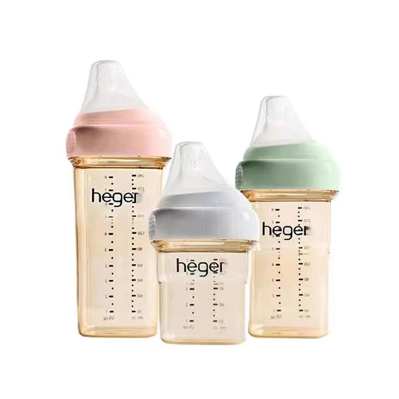Hegen PPSU Baby Bottle – Original with Storage Lid & Pacifier, Gift Bo ...